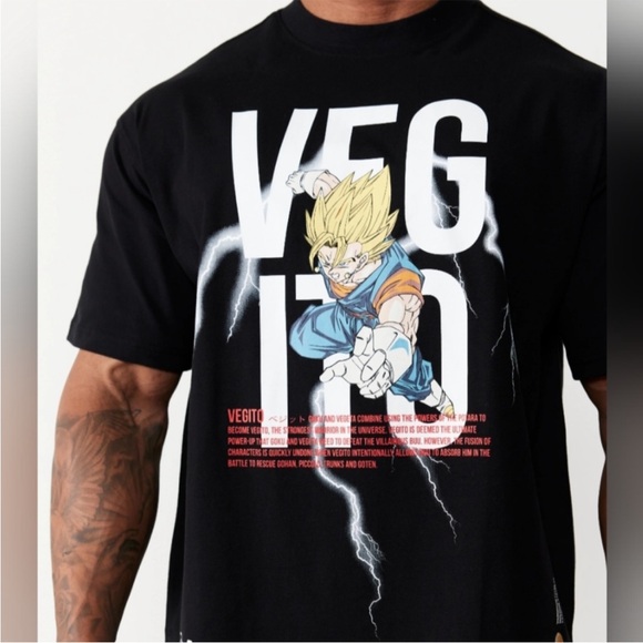 Vanquish | Shirts | Vanquish Vqfit Dbz Vegito Dragon Ball Z Vegito ...